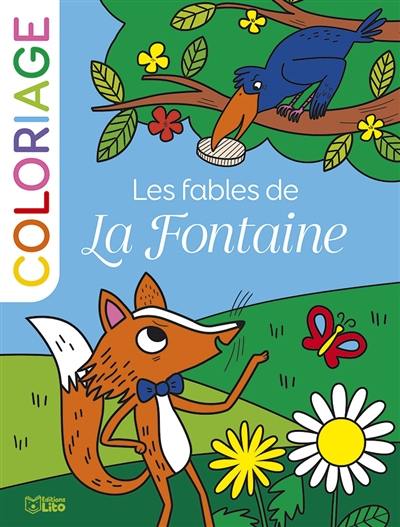 Livre : Les Fables de La Fontaine : coloriage, le livre de Mélanie ...