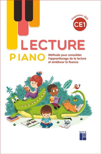Livre : Lecture piano CE1 : méthode pour consolider l'apprentissage de ...