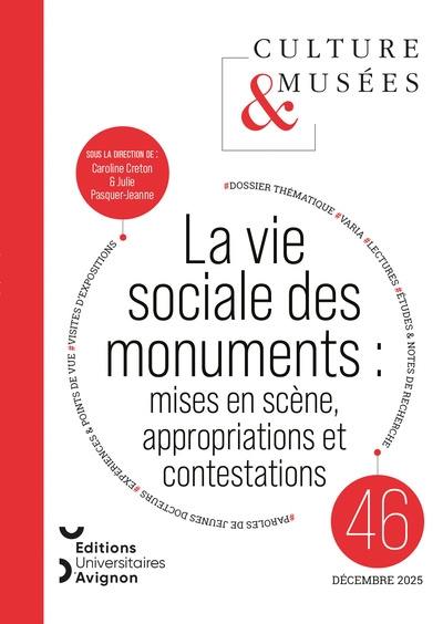 Livre : La vie sociale des monuments, Culture & musées, - Ed ...