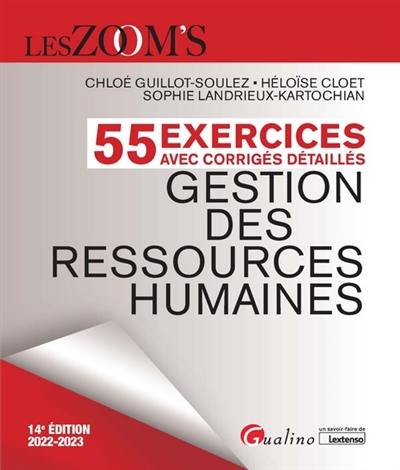 Livre : Gestion des ressources humaines : 55 exercices avec corrigés ...